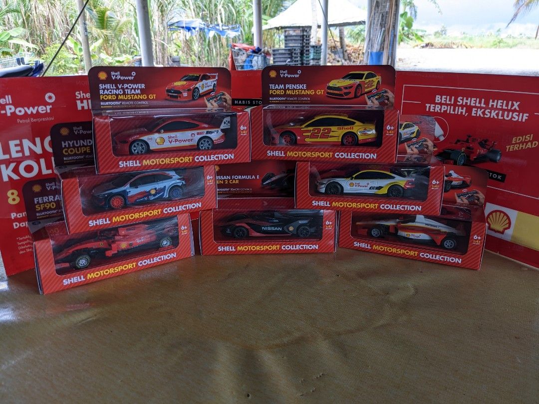 Full Set Shell Motorsport Collection 2022, Hobbies & Toys, Toys & Games ...