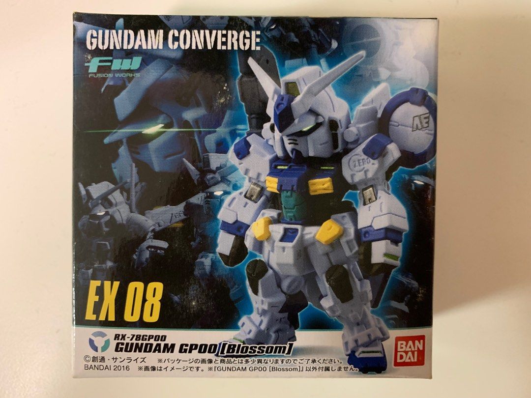 FW GUNDAM CONVERGE EX08 GUNDAM GP00 -[blossom], 興趣及遊戲, 玩具 & 遊戲類 - Carousell