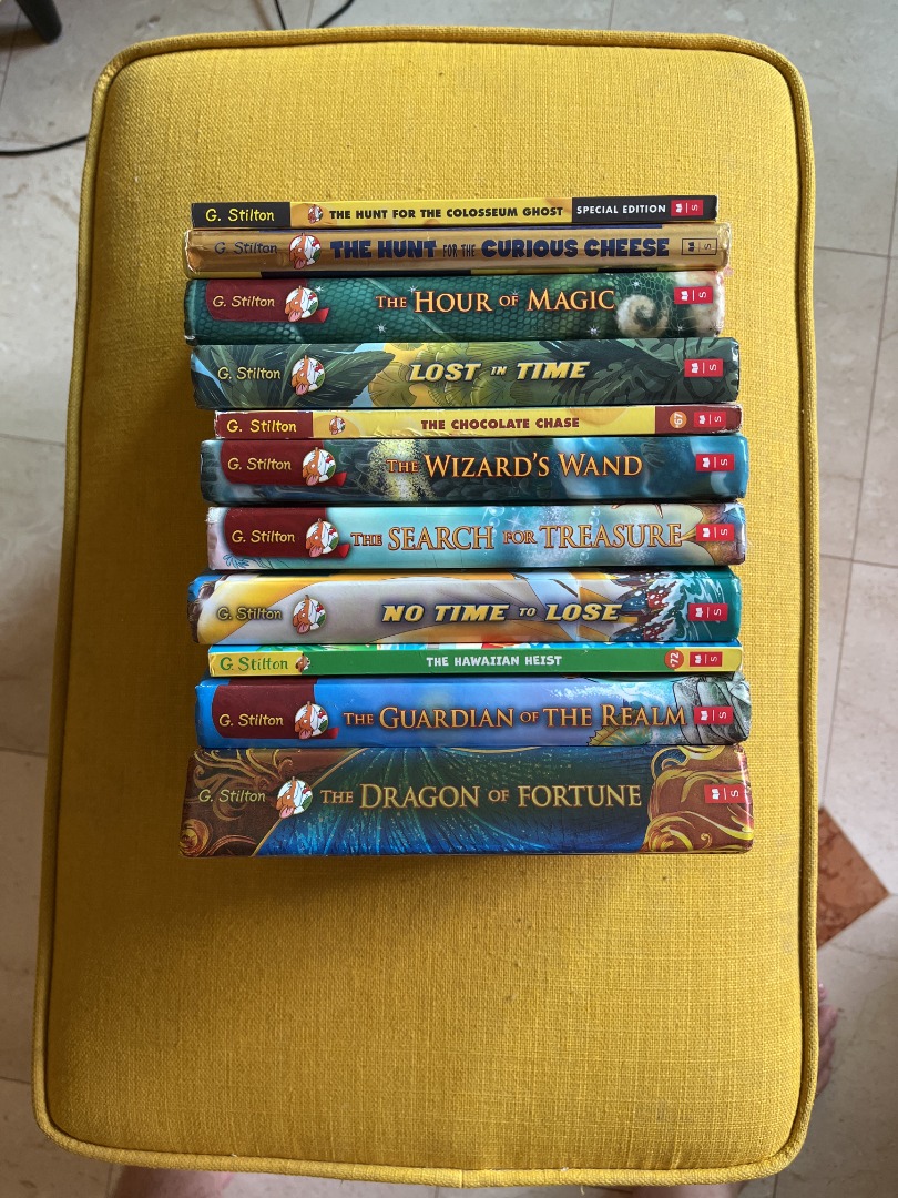 Geronimo Stilton children's chapter book, Hobbies & Toys, Books ...