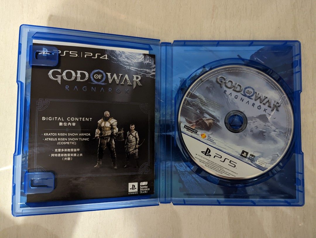 GoW Ragnarok PS5, Video Gaming, Video Games, PlayStation on Carousell