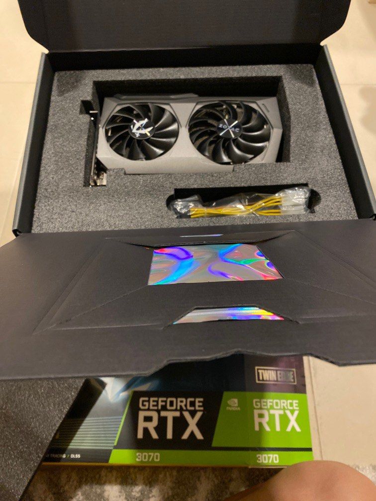 GPU - Zotac Gaming RTX 3070 Twin Edge, Computers & Tech, Parts ...