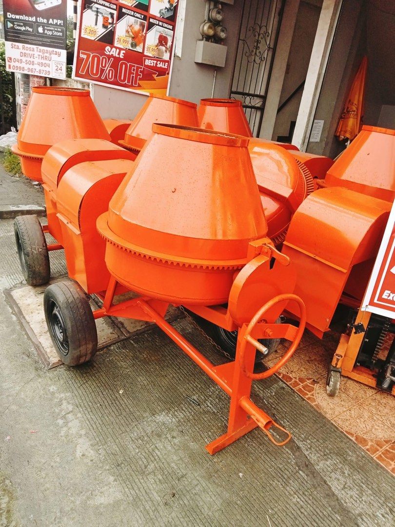 HEAVY DUTY ONE BAGGER CEMENT MIXER, Commercial & Industrial ...