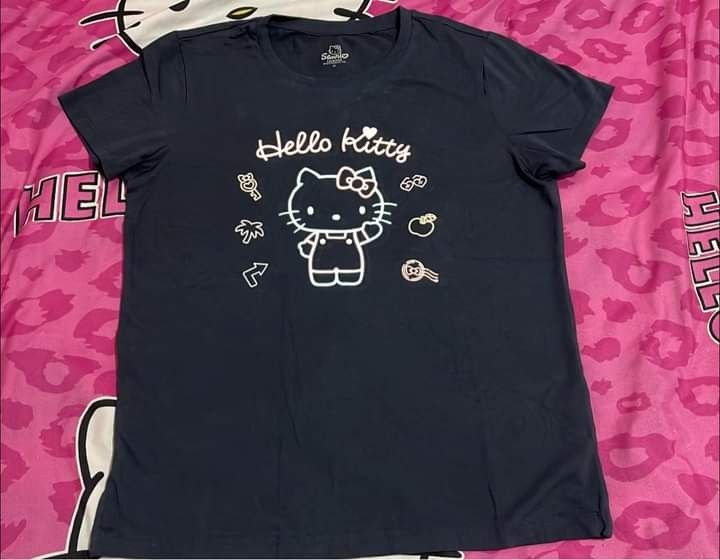 HELLO KITTY SHIRT, Women's Fashion, Tops, Shirts on Carousell