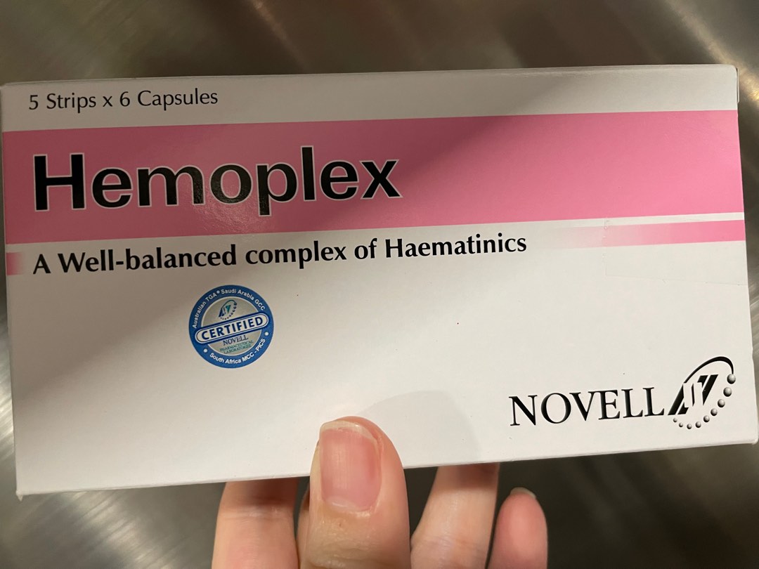 Hemoplex, Health & Nutrition, Health Supplements, Vitamins ...
