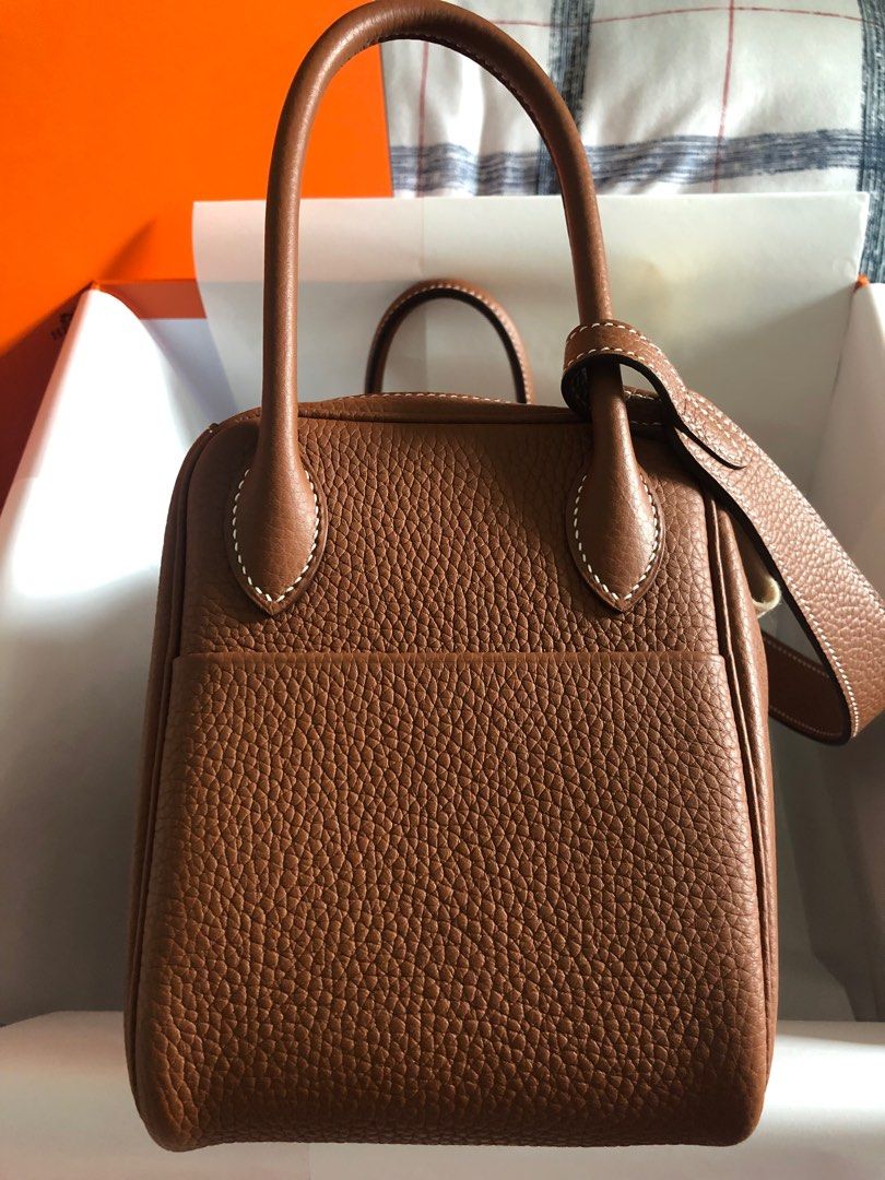 Hermes Lindy 26 Gold, Luxury, Bags & Wallets on Carousell