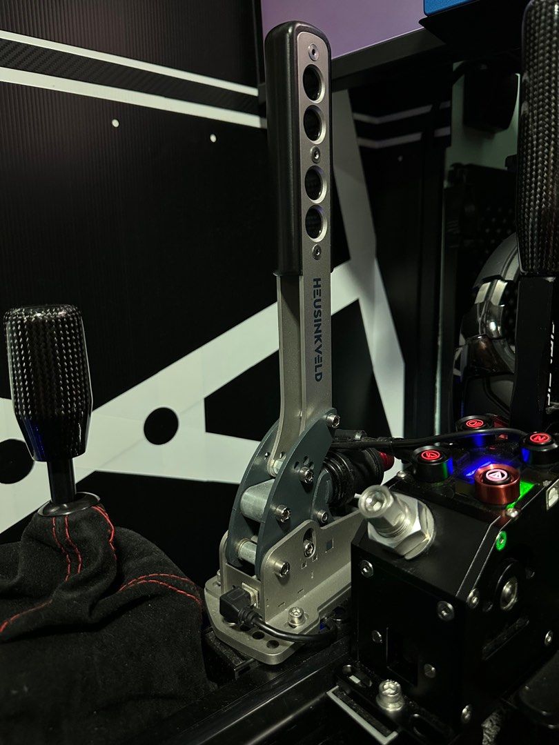 HEUSINKVELD V2 Handbrake SIM RACING WHEEL Sim Rig Aluminium Profile ...