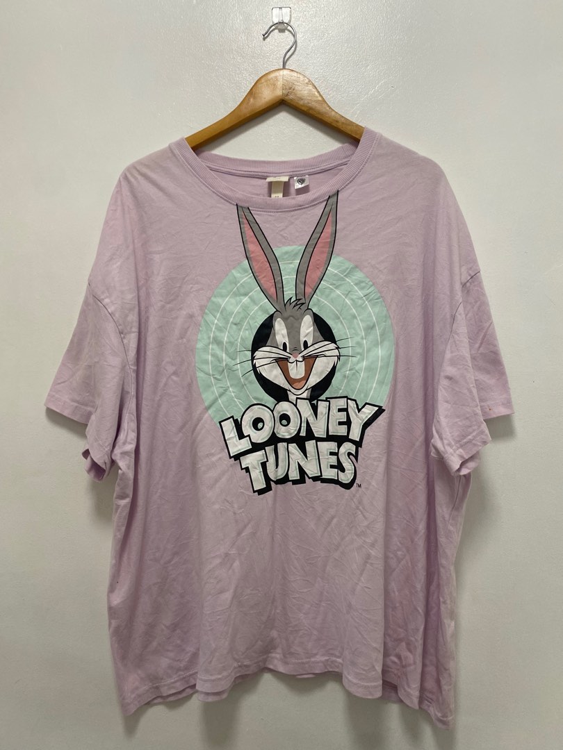 H&M Looney tunes Purple shirt on Carousell H&M Looney tunes Purple shirt on Carousell
