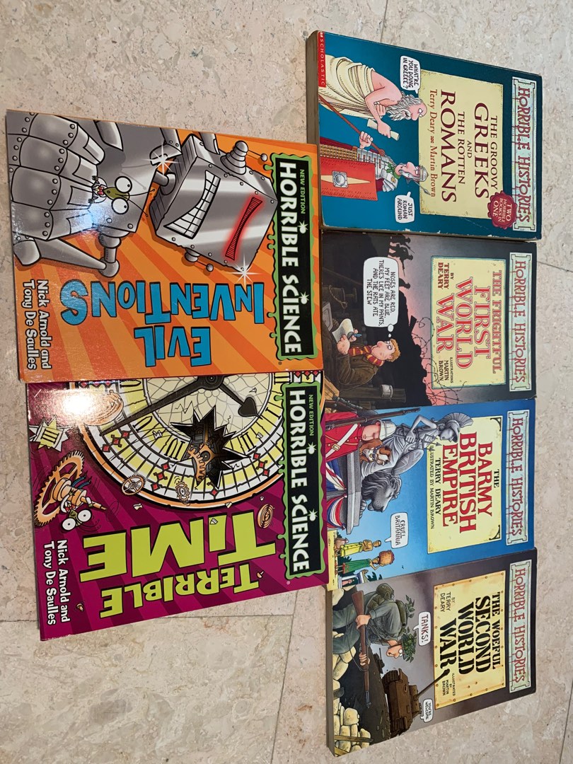 Horrible Histories & Horrible Science Series, Hobbies & Toys, Books ...