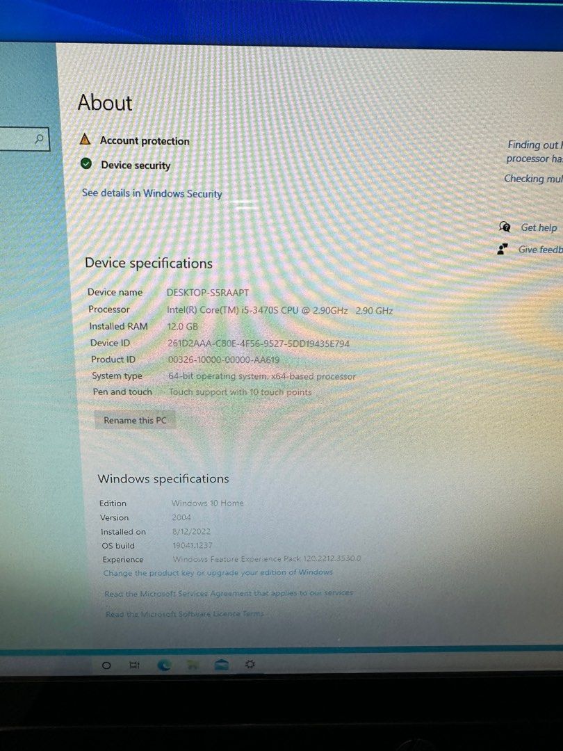 HP Envy 23 All-in-one Touchsmart Desktop PC, Computers & Tech, Desktops ...