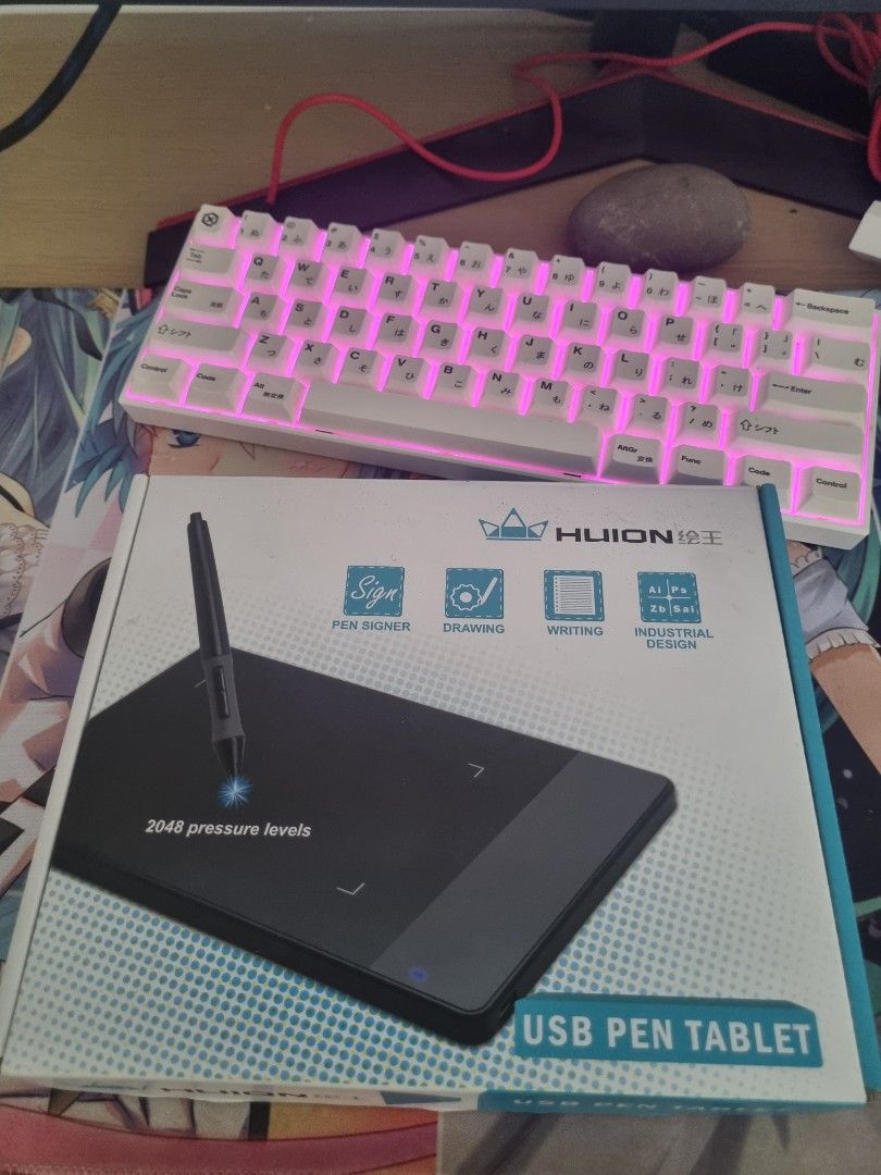 Huion USB pen tablet, Computers & Tech, Parts & Accessories, Other ...