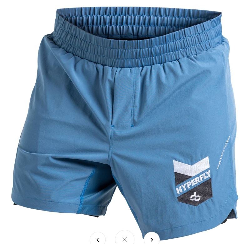 Hyperfly Nogi Grappling MMA Icon Combat Shorts Azure (Size 32"), Men's ...