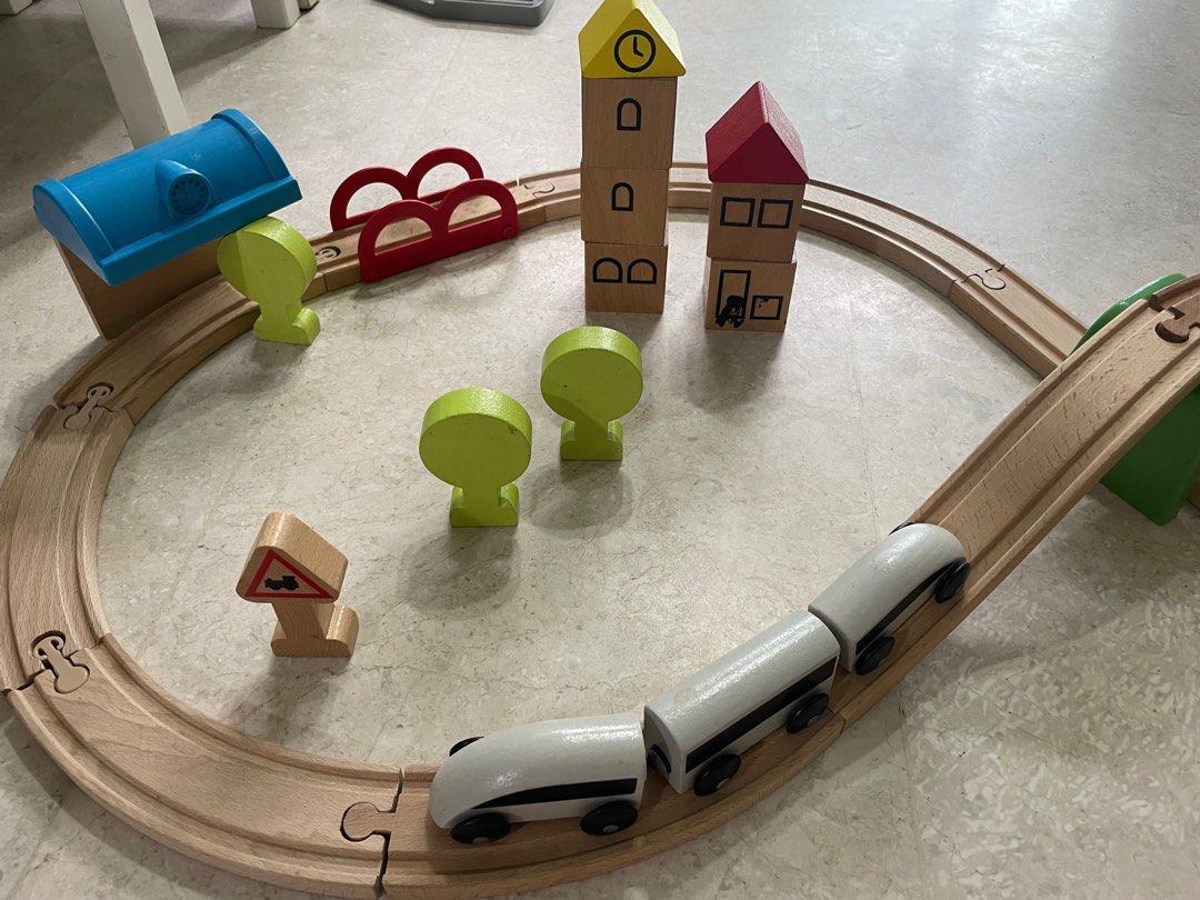 IKEA train set Lillabo, Babies & Kids, Infant Playtime on Carousell