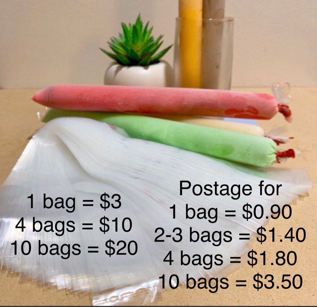 [In stock] King Kong ice cream plastic bag / plastik aiskrim Malaysia ...