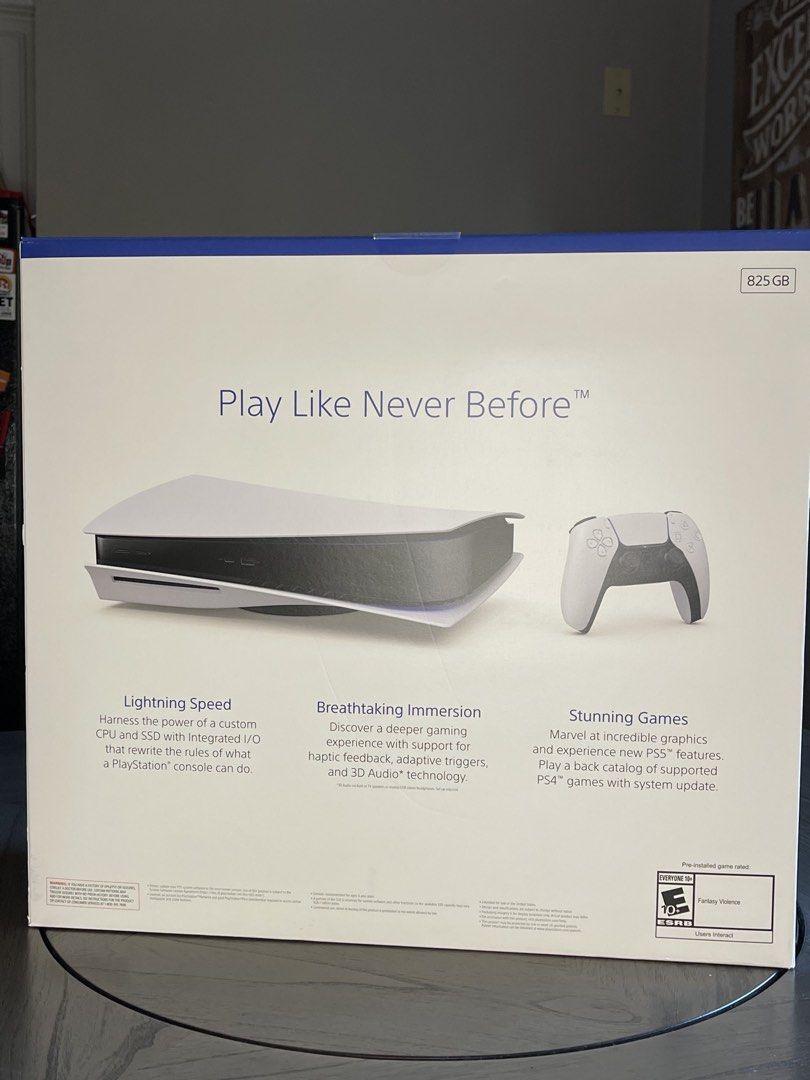 INCOMING STOCK - PS5 Console - DISK EDITION, Video Gaming, Video Game ...