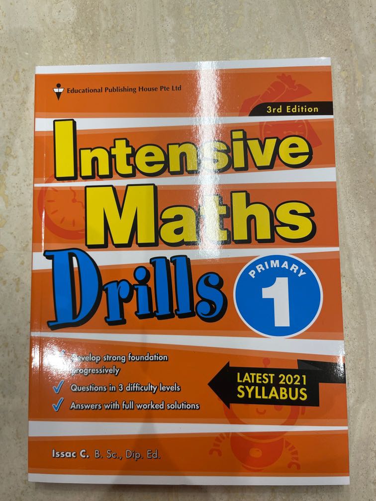 Intensive Maths Drill Primary 1, Hobbies & Toys, Books & Magazines ...