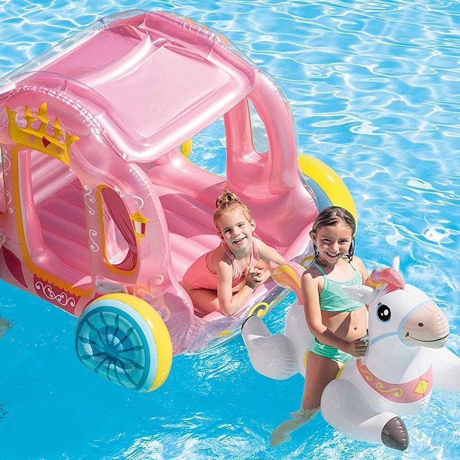 INTEX Princess Carriage swimming pool tent, Hobbies & Toys, Toys ...