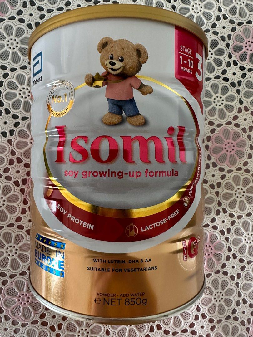 Isomil soy growing up formula state 3, Babies & Kids, Nursing & Feeding ...