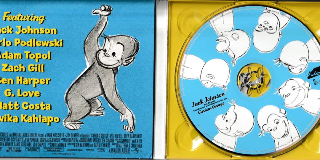 Jack Johnson Curious George CD, Hobbies & Toys, Music & Media, CDs ...