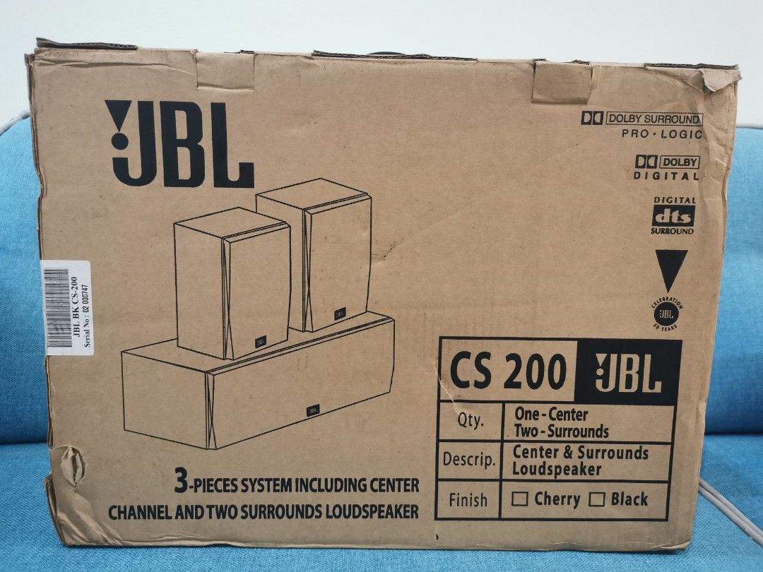 JBL CS200 Center Surround Speaker, Audio, Soundbars, Speakers & Amplifiers on Carousell