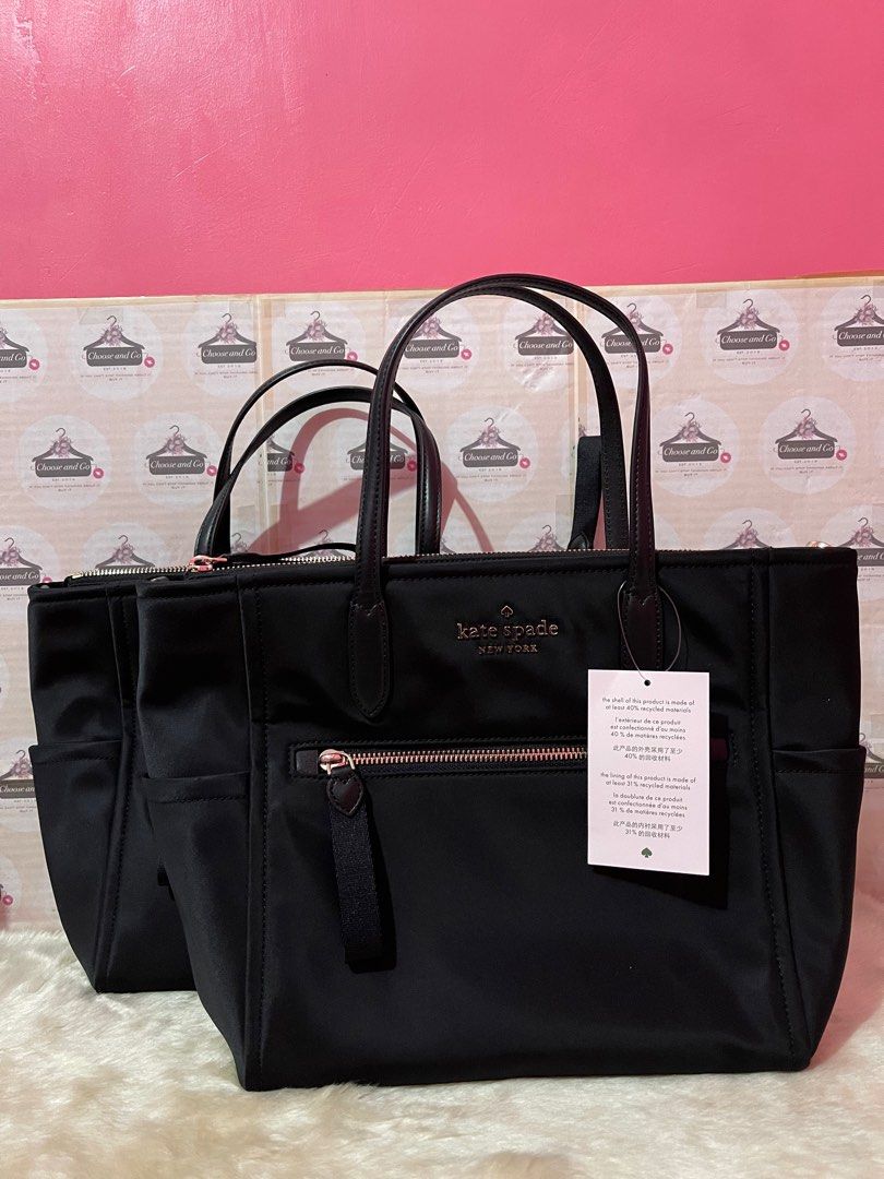 Kate Spade Chelsea Nylon Medium Satchel, Women's Fashion, Bags ...