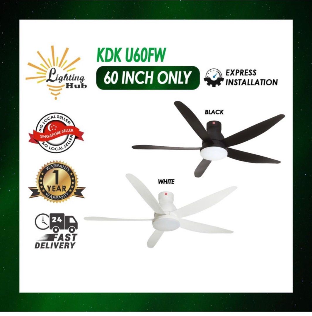 KDK REMOTE CONTROL U60FW GENUINE ORIGINAL, Furniture & Home Living ...