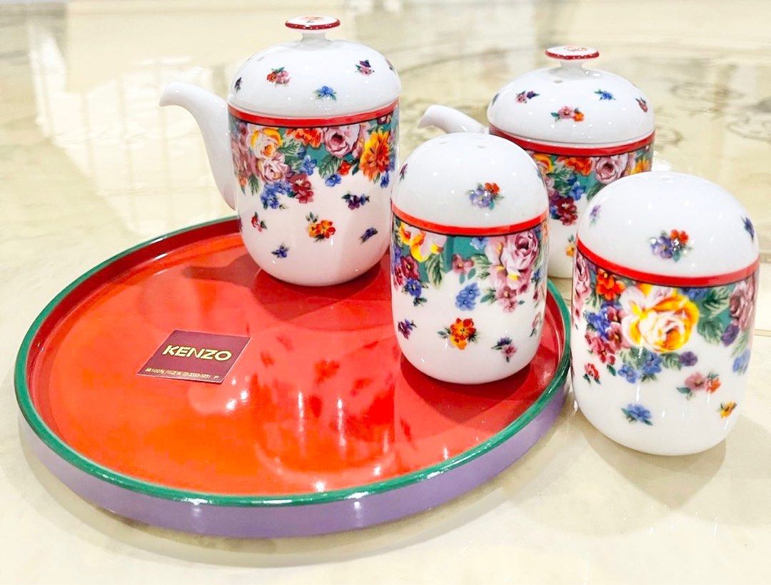 Kenzo condiments set, Furniture & Home Living, Kitchenware & Tableware ...
