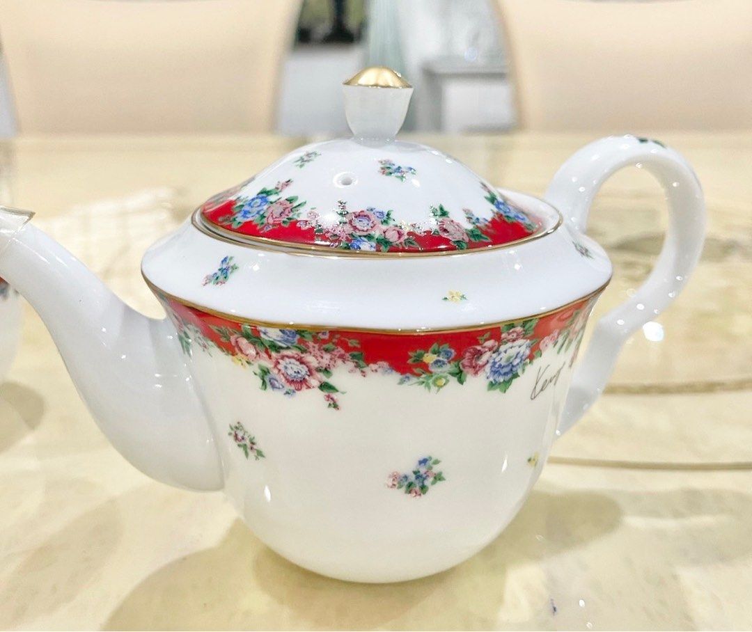 Kenzo tea set, Furniture & Home Living, Kitchenware & Tableware, Coffee ...