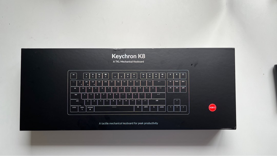 Keychron K8 Tenkeyless Wireless Mechanical Keyboard Gateron Brown ...
