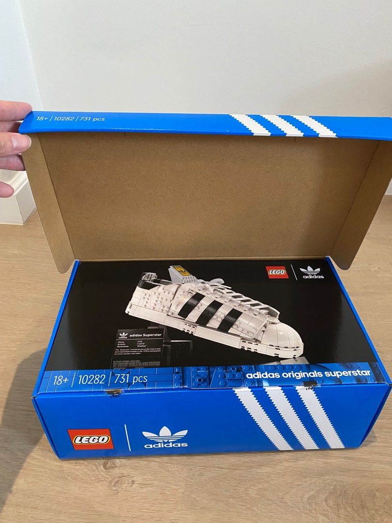 Lego adidas superstar set, Hobbies & Toys, Toys & Games on Carousell