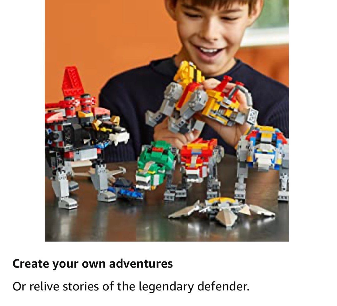 LEGO Ideas Voltron 21311 Building Kit (2321 Pieces) (Discontinued by ...
