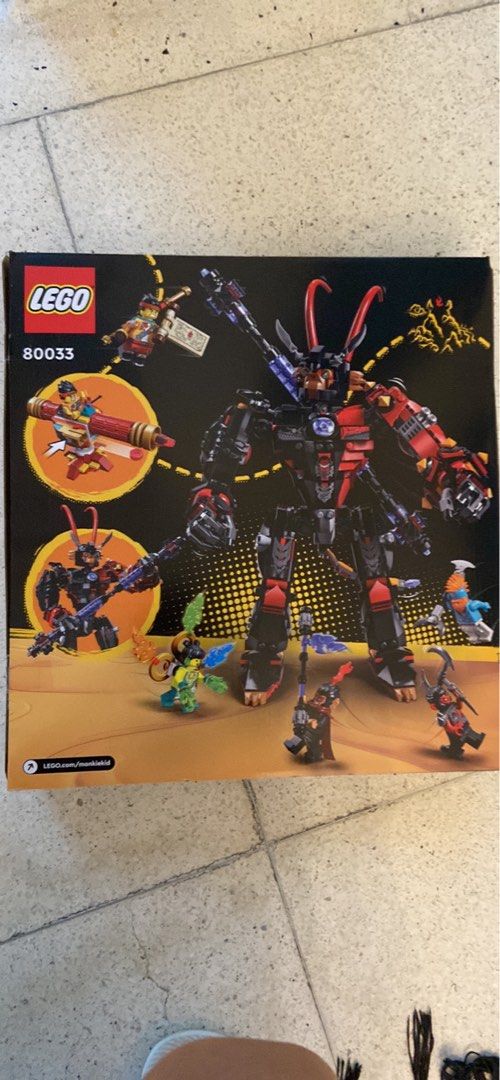 Lego Monkey Kid - Evil Macaque's Mech 8+, Hobbies & Toys, Toys & Games ...