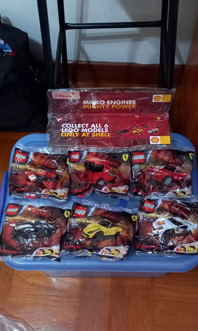 Lego Shell V power collection (entire set), Hobbies & Toys, Memorabilia ...