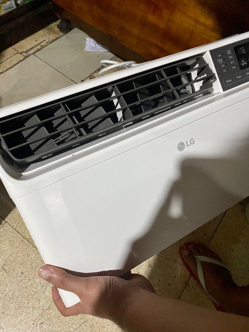 LG 1HP Dual Inverter Aircon Used for 4mos Only, TV & Home Appliances ...