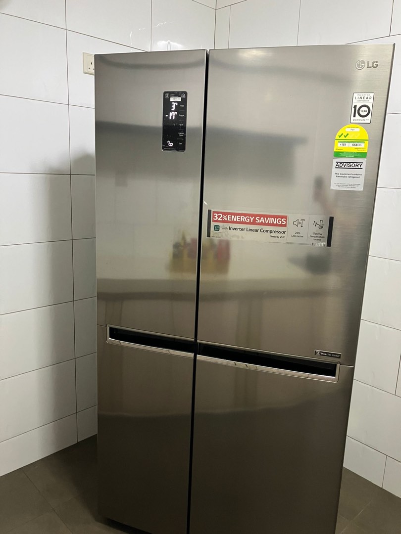 [LG] 2 Door refrigerator/frige, TV & Home Appliances, Kitchen ...