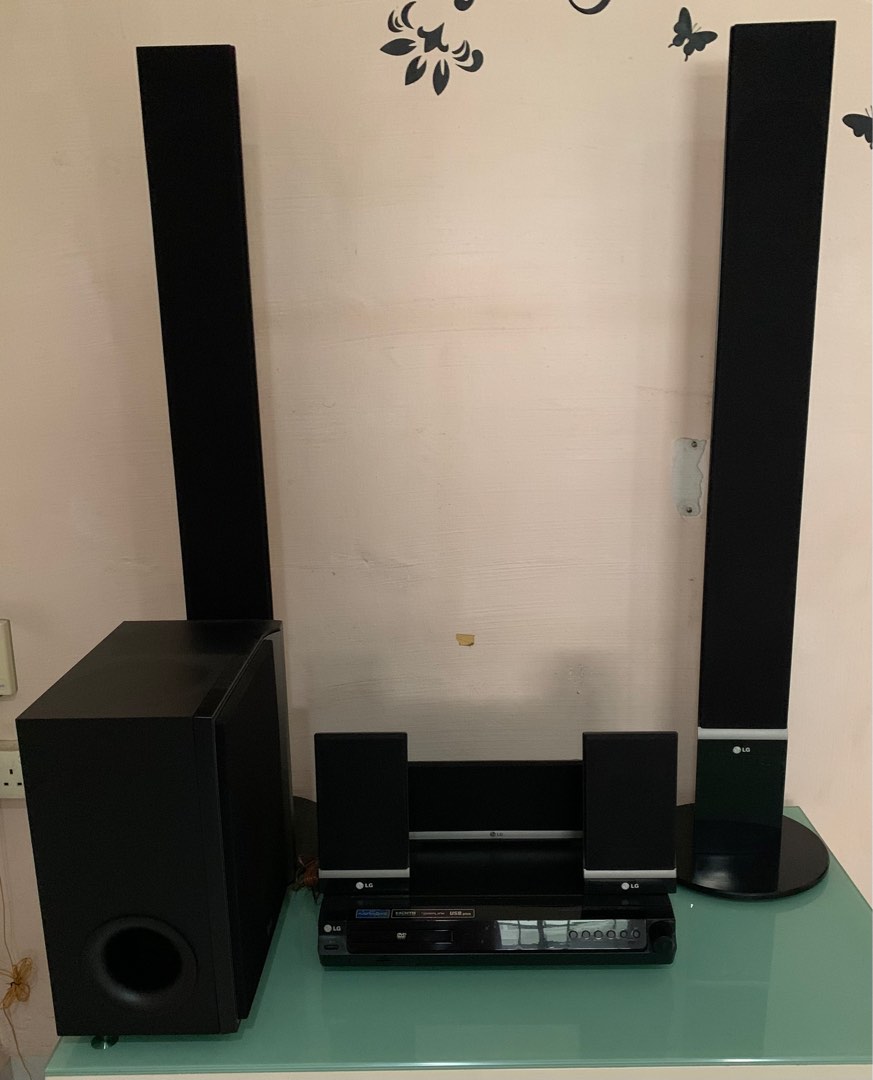 LG dvd player with karaoke + home theatre systems, Audio, Soundbars ...