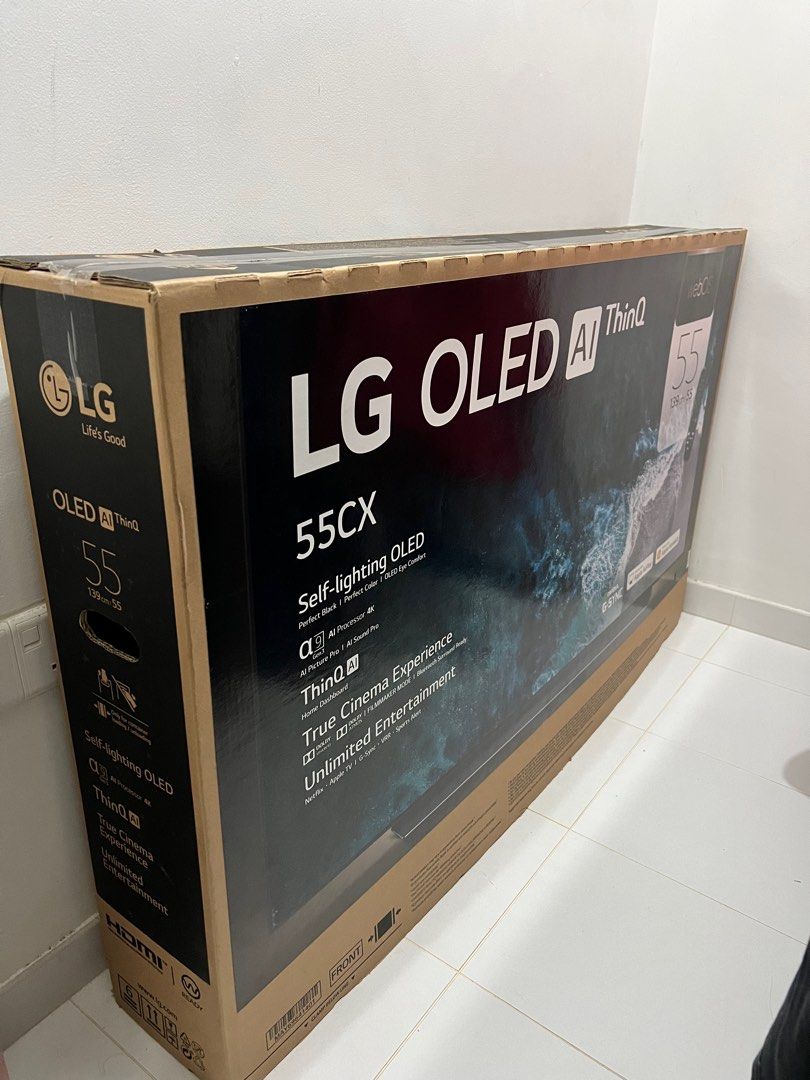 LG OLED CX55 4K Smart TV, TV & Home Appliances, TV & Entertainment, TV ...