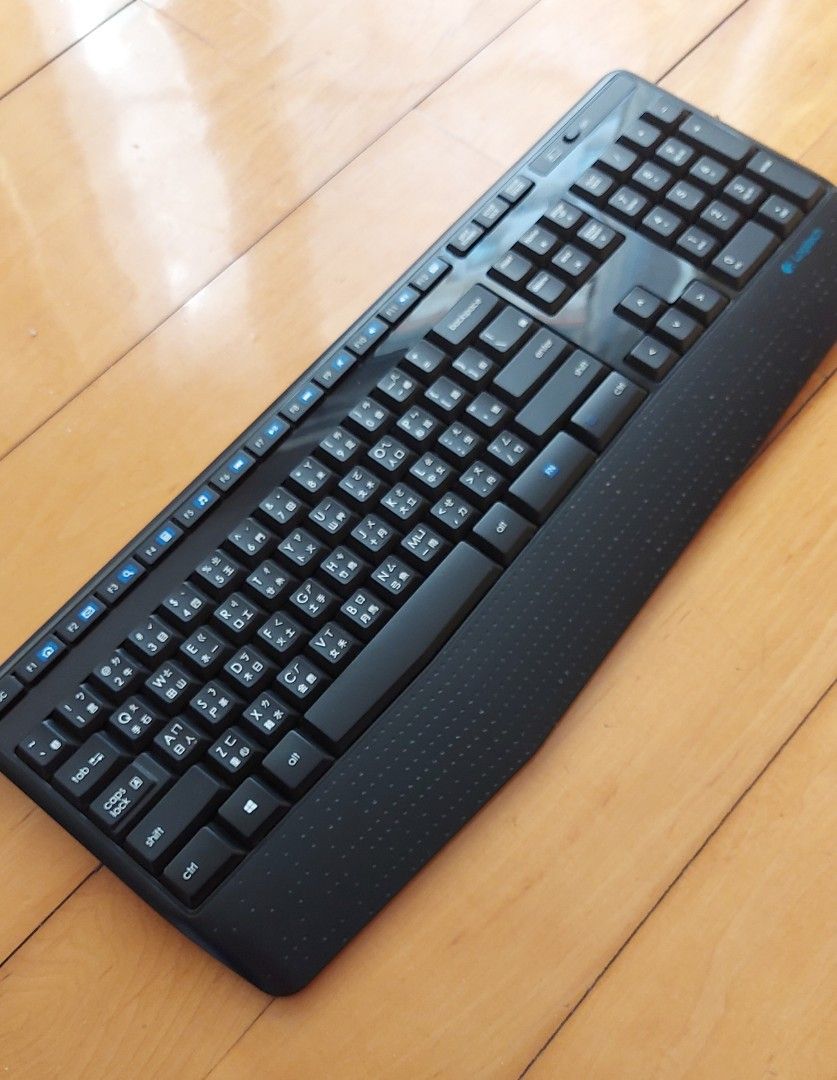 Logitech K345 wireless keyboard & mouse, 電腦＆科技, 電腦周邊及配件, 電腦鍵盤及相關產品 ...