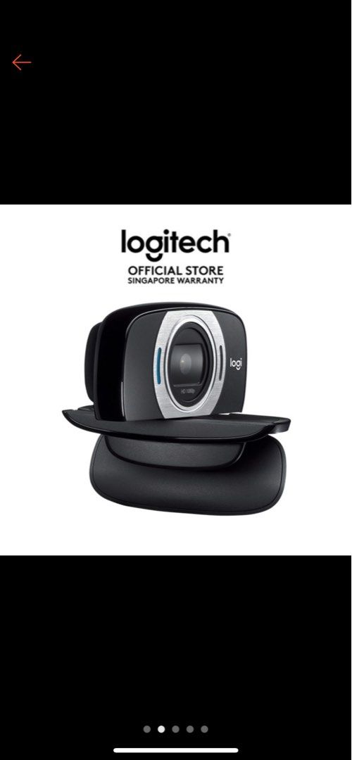 Logitech webcam C615 Fold & Go Full HD 1080p, Computers & Tech, Parts ...