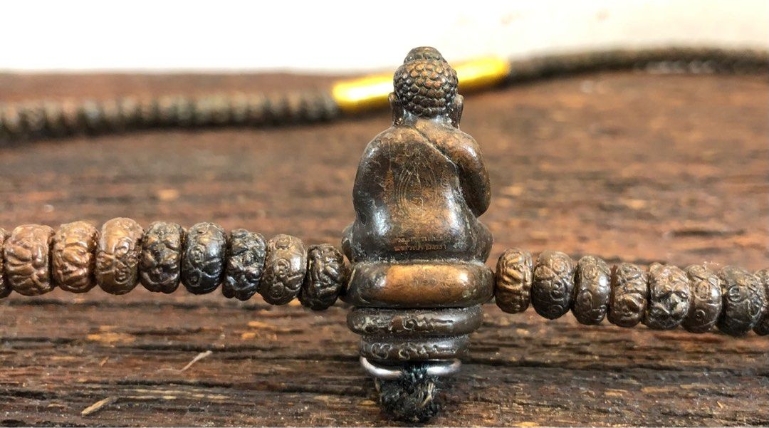 LP Kalong Necklace SangWan Phra Kring ProngFah PraKham PrapHongSa Roon ...