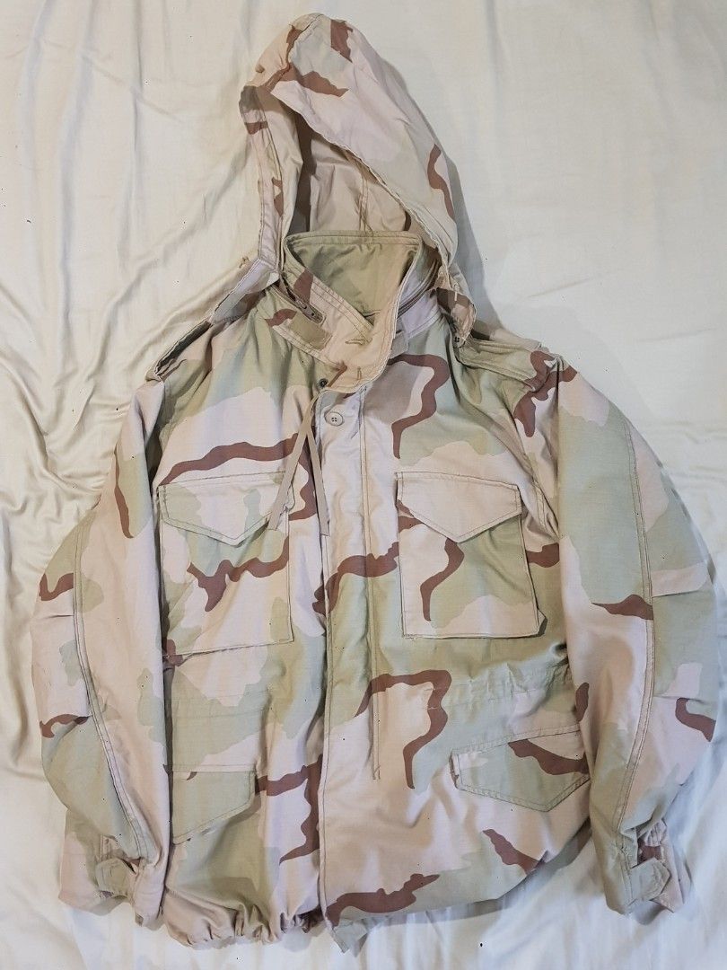 M65 Desert Tri Color DCU Field Jacket, Men's Fashion, Coats, Jackets ...