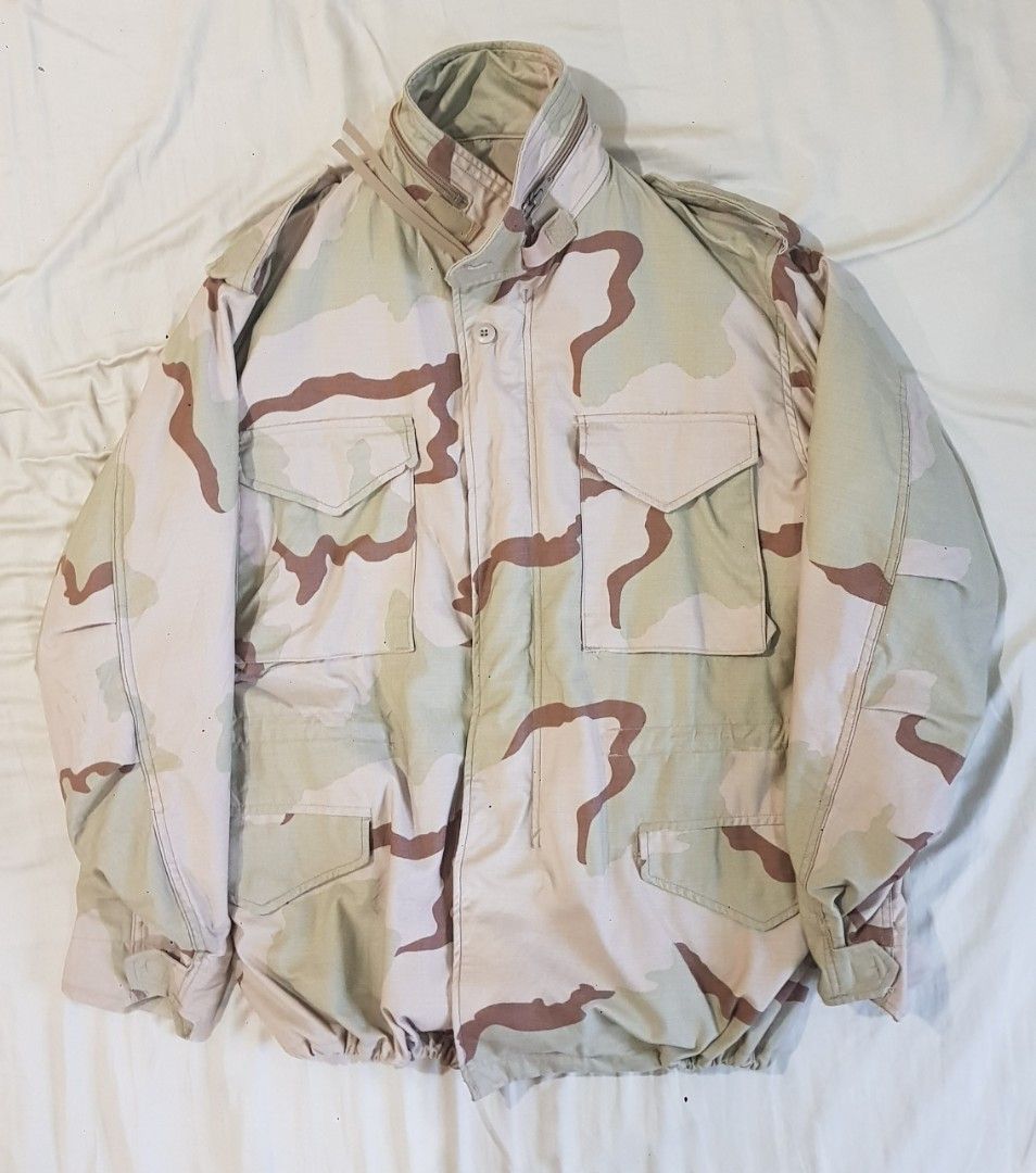 M65 Desert Tri Color DCU Field Jacket, Men's Fashion, Coats, Jackets ...