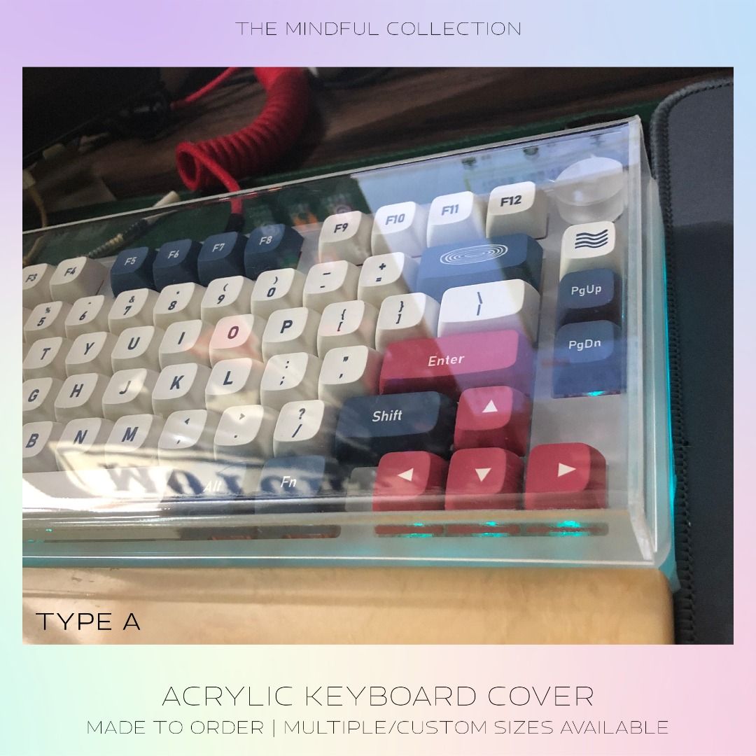 [2023 EDITION] Made-to-Order Premium Acrylic Keyboard Covers by TMC ...