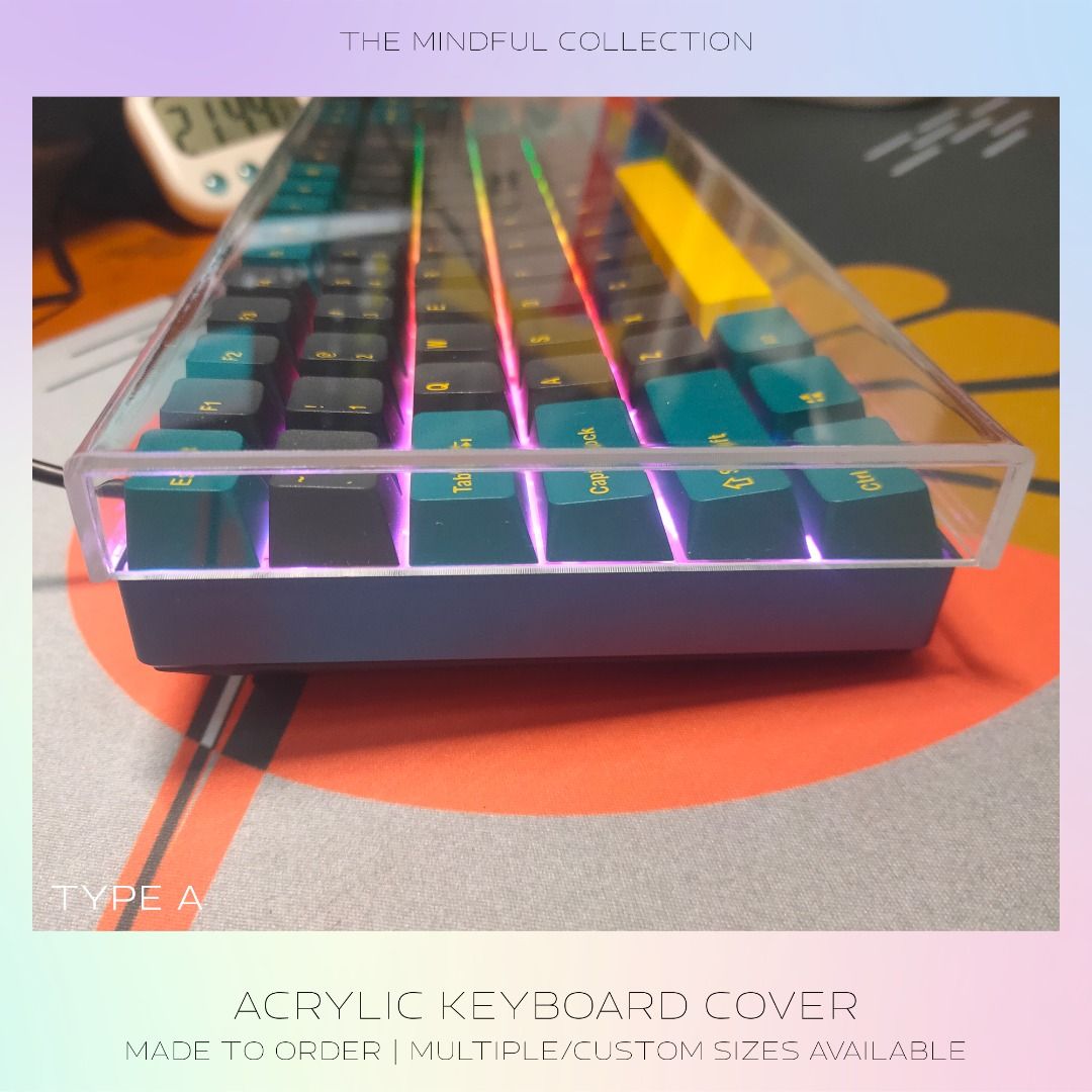 [2023 EDITION] Made-to-Order Premium Acrylic Keyboard Covers by TMC ...