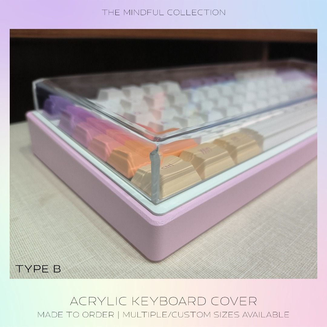 [2023 EDITION] Made-to-Order Premium Acrylic Keyboard Covers by TMC ...