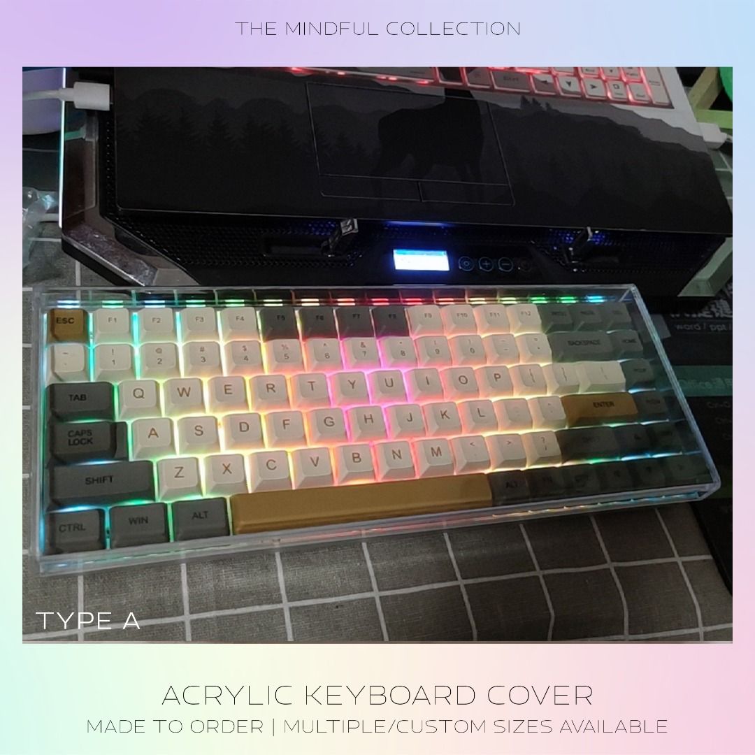 [MADE TO ORDER/CHEAPEST] Acrylic Keyboard Covers by TMC, Computers ...