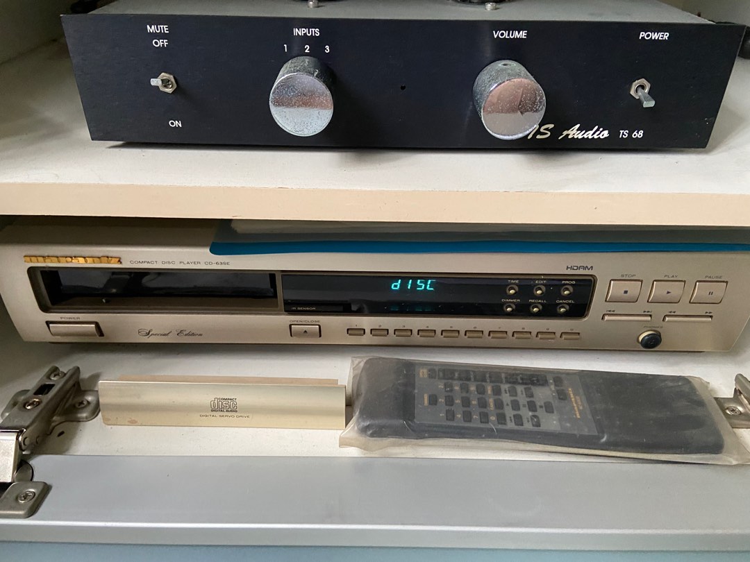 Marantz CD63SE Rare Champagne Gold, Made in Japan, Audio, Other Audio Equipment on Carousell