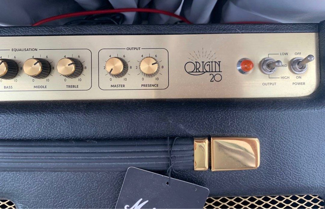 Marshall Origin 20C Tube Amplifier, Hobbies & Toys, Music & Media ...