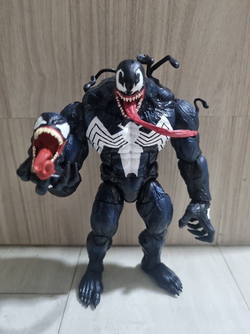 Marvel legends deluxe monster venom with custom 3rd party head, Hobbies ...