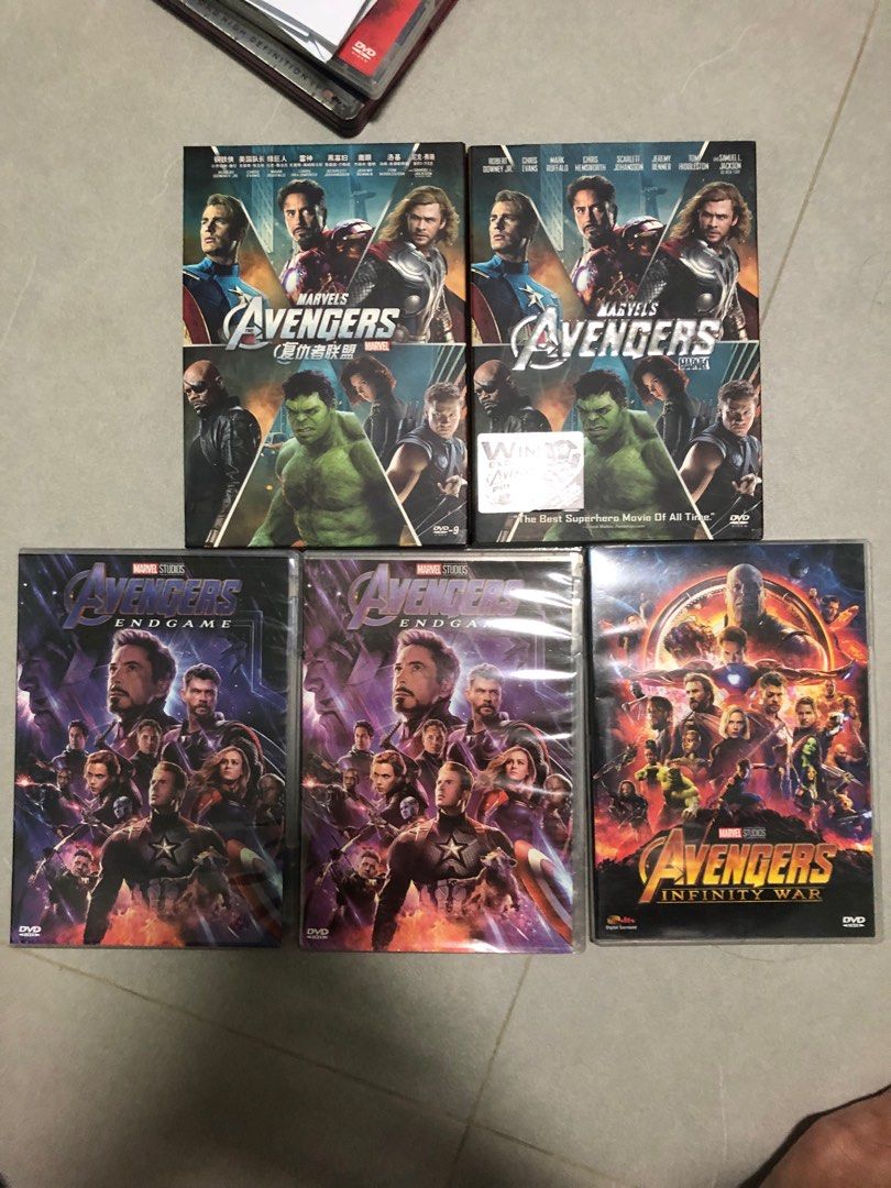 Marvel’s Avengers DVD, Hobbies & Toys, Music & Media, CDs & DVDs on ...