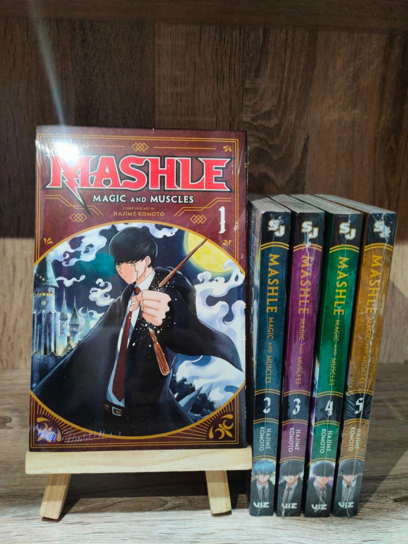 Mashle Vol 1-5 Viz Media, Hobbies & Toys, Books & Magazines, Comics ...